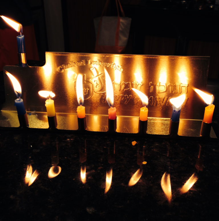 menorah - Rabbi Judith Schindler